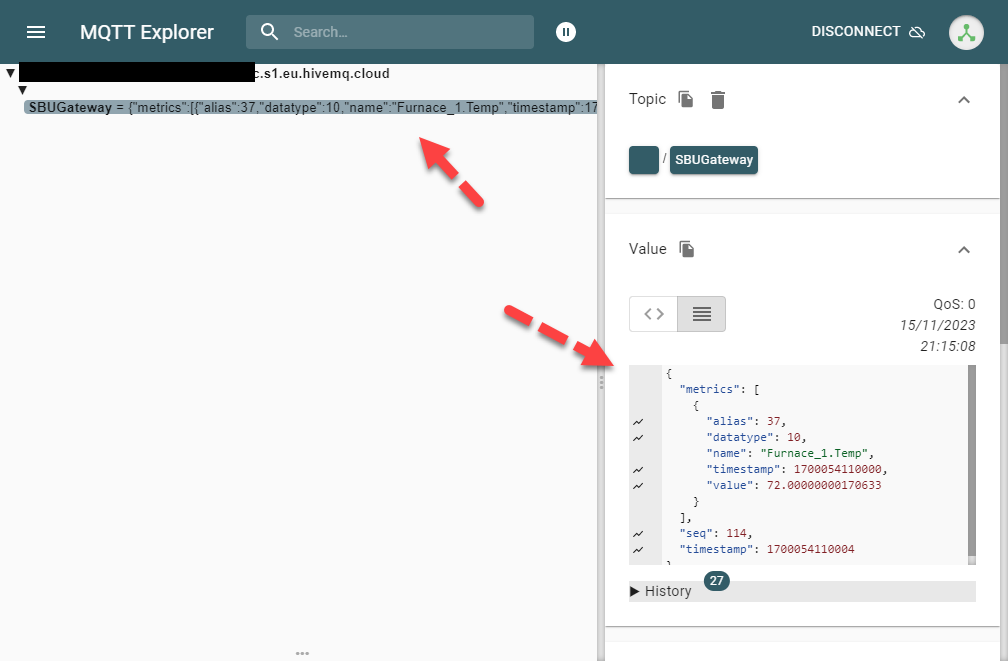 Application Note: Data logging to MQTT broker (HiveMQ) – Beijer Electronics